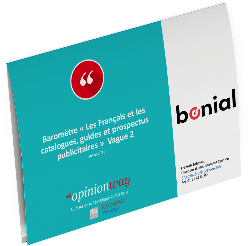 Baromètre « Les Français et les catalogues, guides et prospectus ...